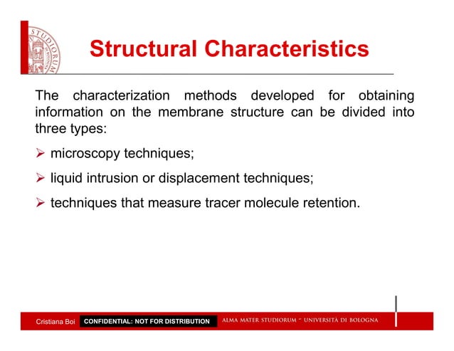 Membrane characterization | PDF