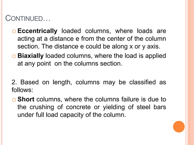 Introduction of columns | PPTX