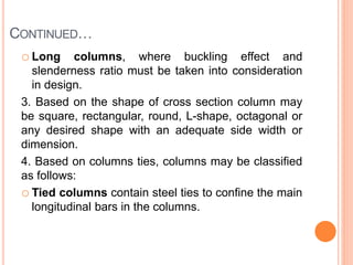 Introduction of columns | PPTX