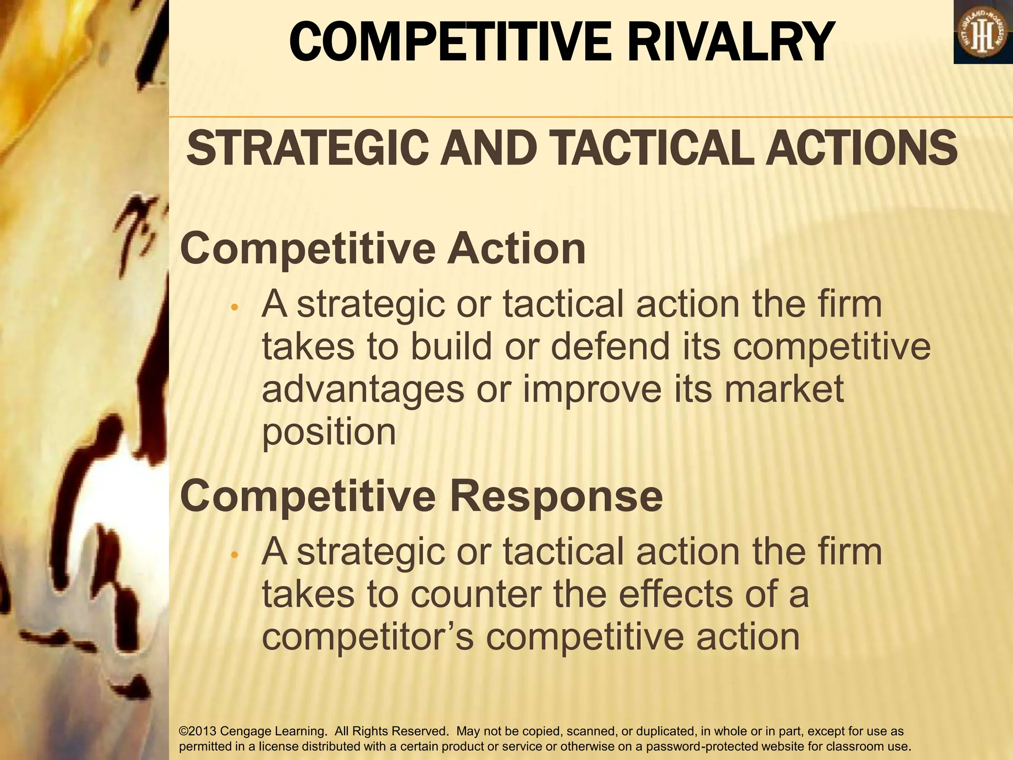 strategy formulation competitive action and dynamics | PPTX