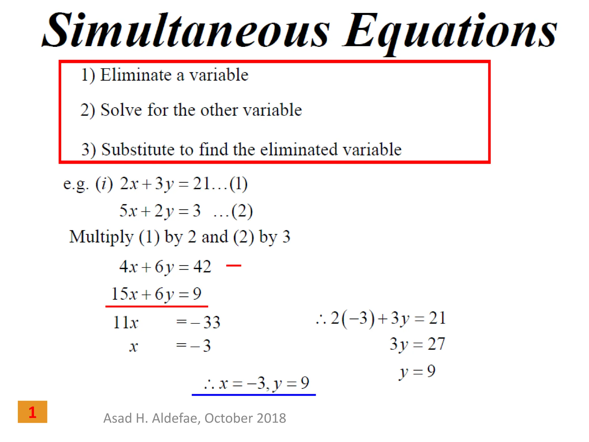 Lecture 5 simultaneous equations introduction.pptx