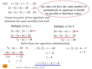 Lecture 5 simultaneous equations introduction.pptx