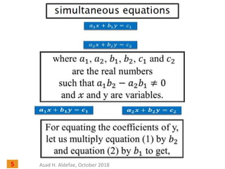 Lecture 5 simultaneous equations introduction.pptx
