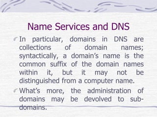 Distributed system in information technology | PPT