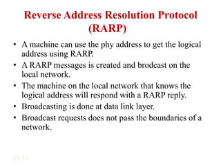 Lecture 5.address mapping on data communication pdf | PDF