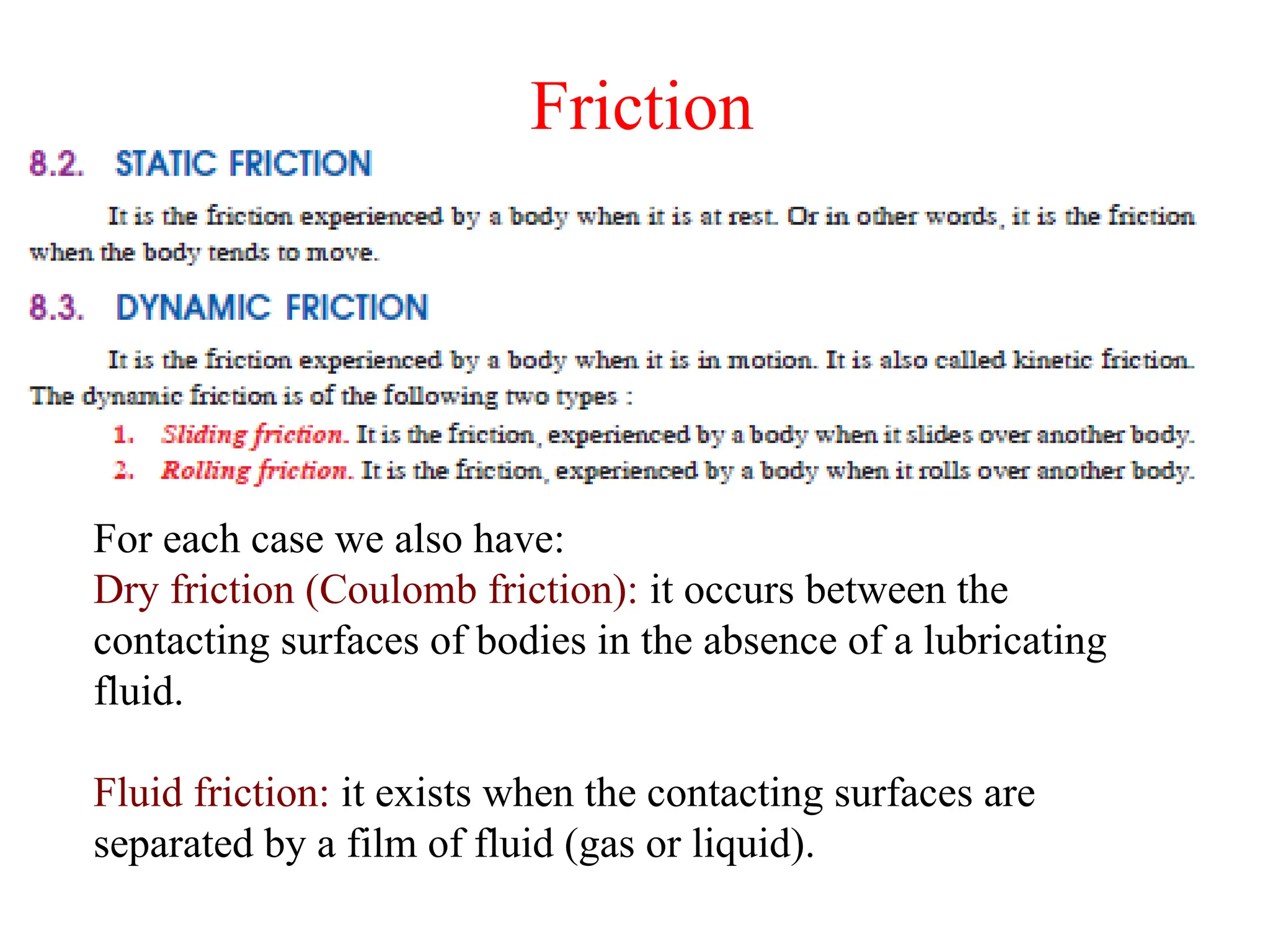 Lecture # 5 Friction and its types .pptx