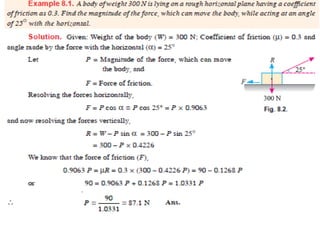 Lecture # 5 Friction and its types .pptx