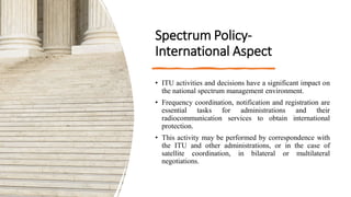 Telecommunication Standards, Policy & Strategies | PDF ...