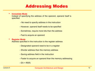 Computer Architecture and Design Lecture Notes By Beenish.ppt