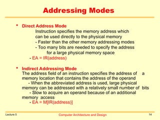 Computer Architecture and Design Lecture Notes By Beenish.ppt