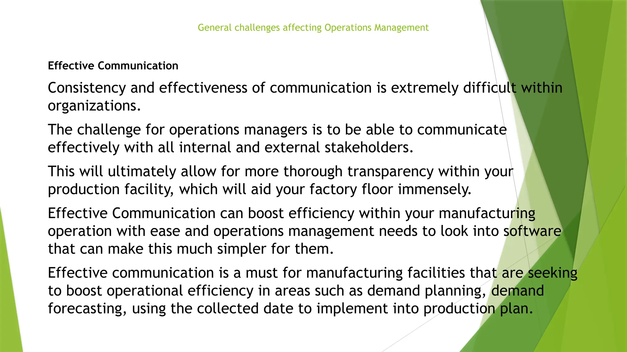 Lecture 5.pptx challanges in operation management | PPTX