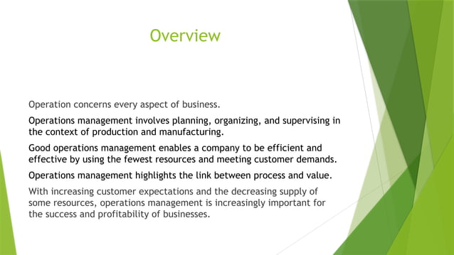 Lecture 5.pptx challanges in operation management | PPT
