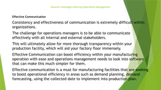 Lecture 5.pptx challanges in operation management | PPTX