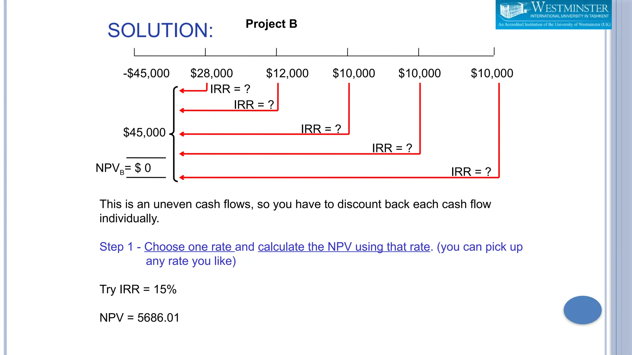 Lecture 5. Investment Criteria (NPV, IRR) | PPT