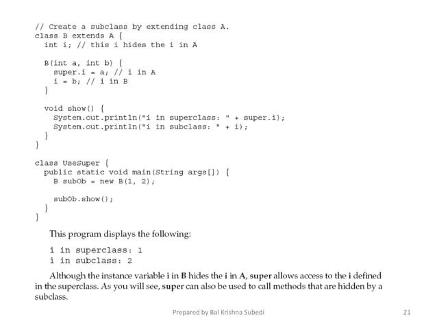 lecture5.pdf_Java Programming note for BCA, B.Sc. CSIT and BIT and BE | PPT