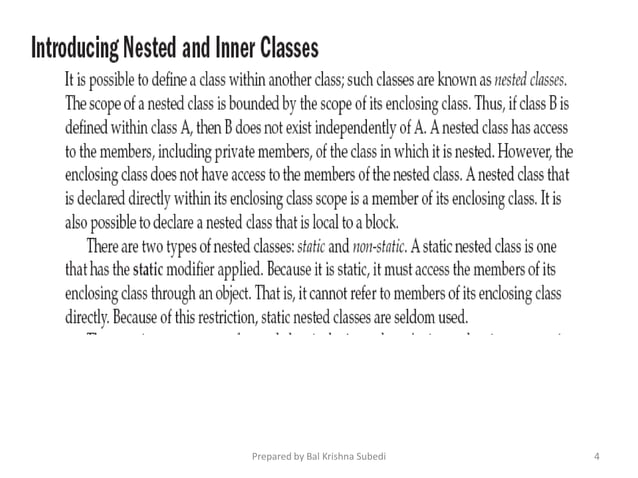 lecture5.pdf_Java Programming note for BCA, B.Sc. CSIT and BIT and BE | PPT