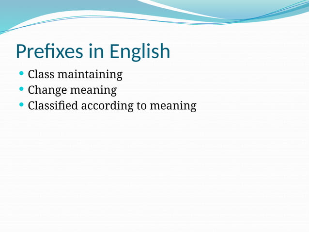 Lecture 5.pptx morphology prefix and suffix | PPT