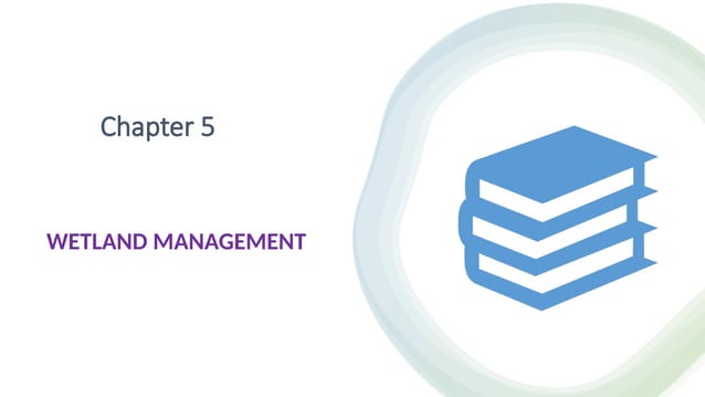 Wetlad Management, Key principles of wetland Management | PPT