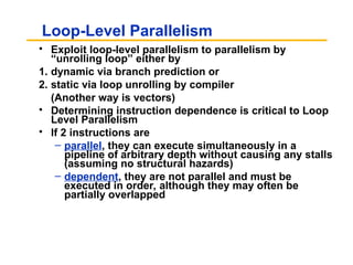 instruction parallelism .ppt