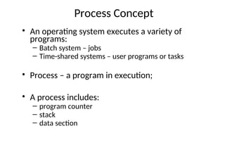operating system workout programs and concepts | PPT