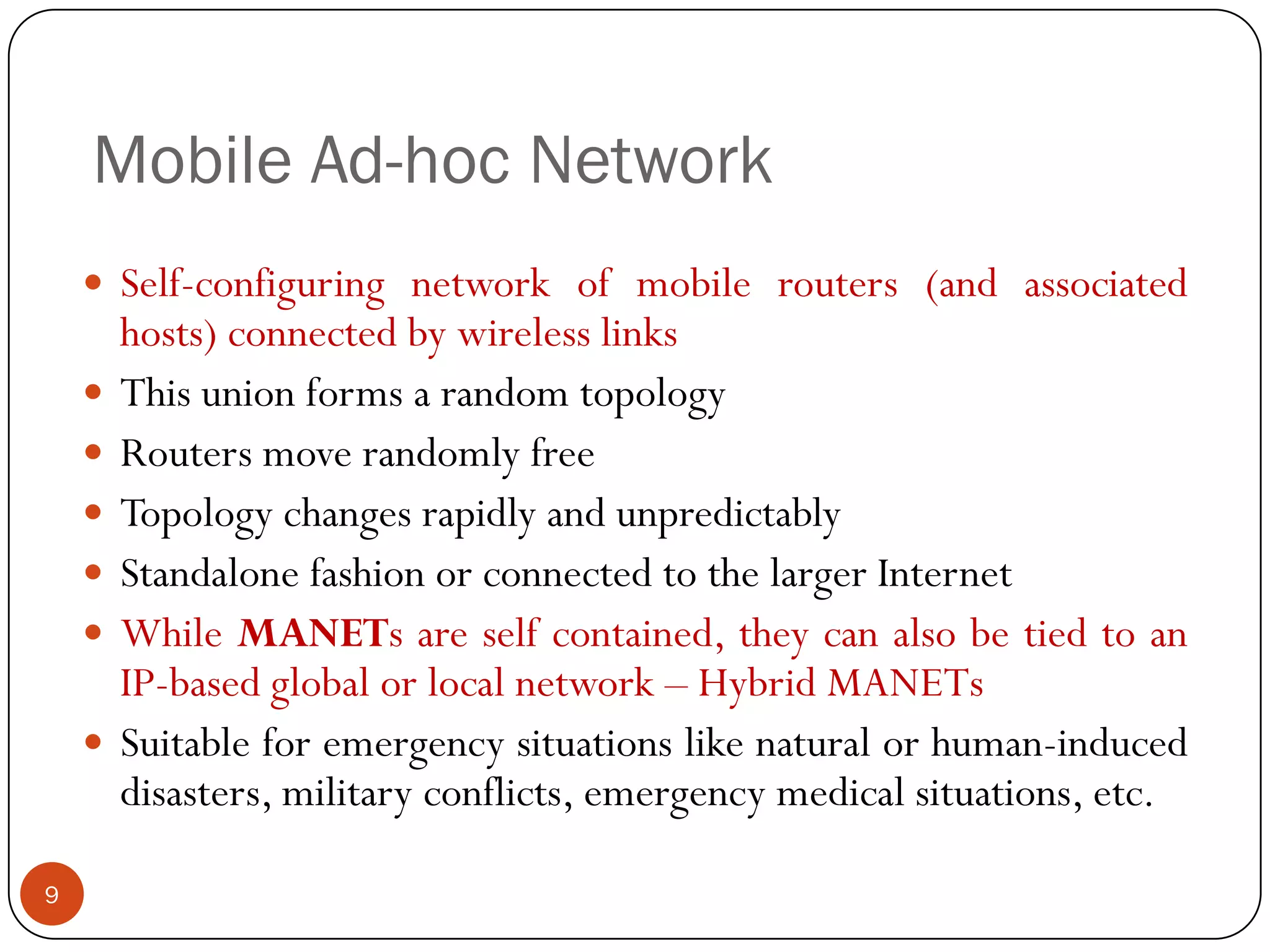 Lecture 5 6 .ad hoc network | PDF