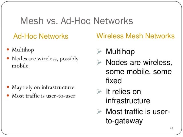 Lecture 5 6 .ad hoc network