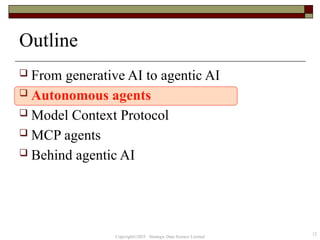 Lecture 5 - Agentic AI and model context protocol.pptx