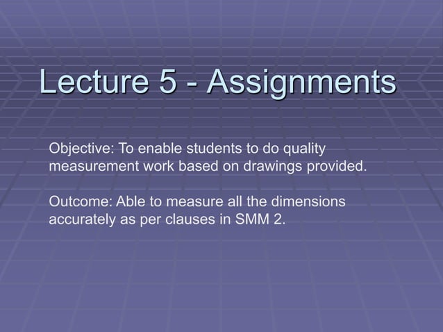 Assignment-Lecture5 | PPT