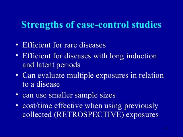 Lecture 5 case control & cross-sectional spring 2013
