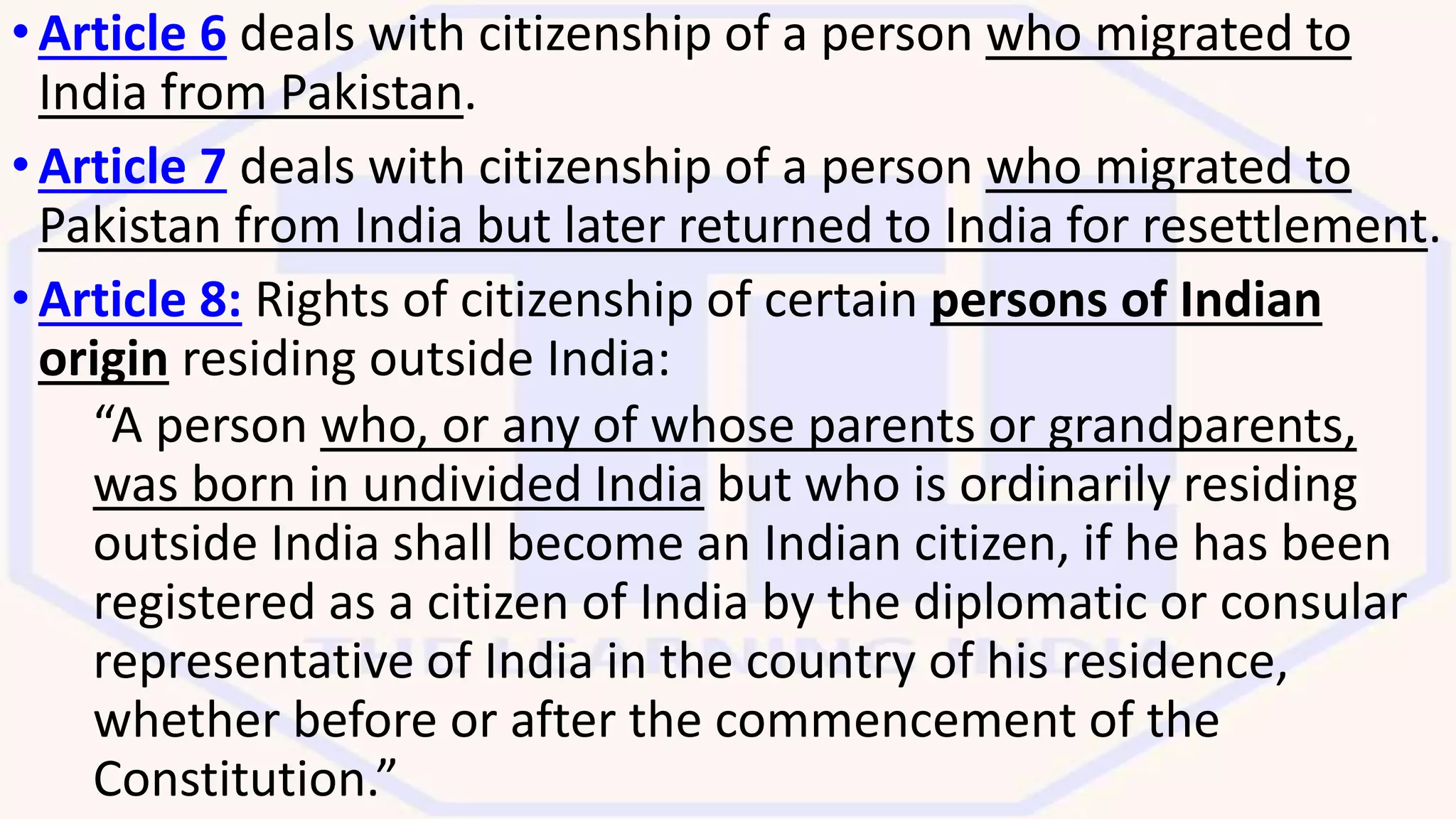 Lecture 5 citizenship | PPTX