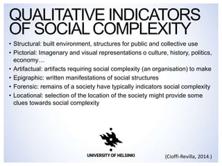 Complex Social Systems - Lecture 5 in Introduction to Computational ...