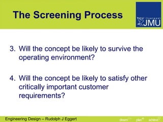 Lecture 5 concept appraisal and selection | PPTX