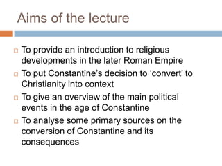 The Age of Constantine | PPTX