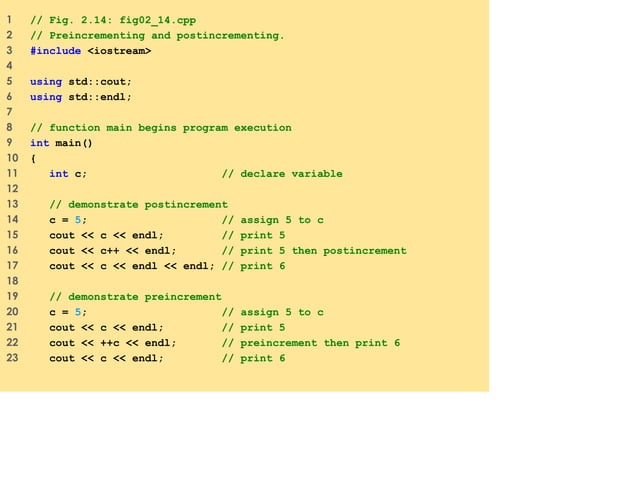 Lecture#5 Operators in C++ | PPT