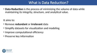 Lecture 5 - Data Reduction Techniques.pptx