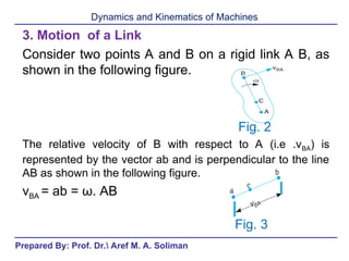 ---Lecture 5-Dynamics and Kinematics of Machines-Relative Velocity -.ppt