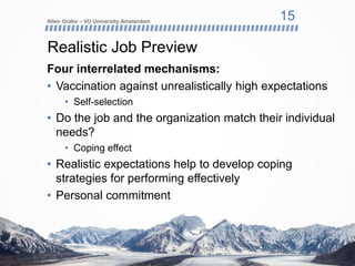 Intro to HRM Lecture 5 - Employee socialization | PPT