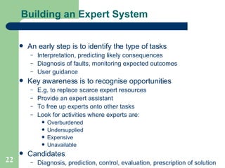 Lecture5 Expert Systems And Artificial Intelligence | PPT
