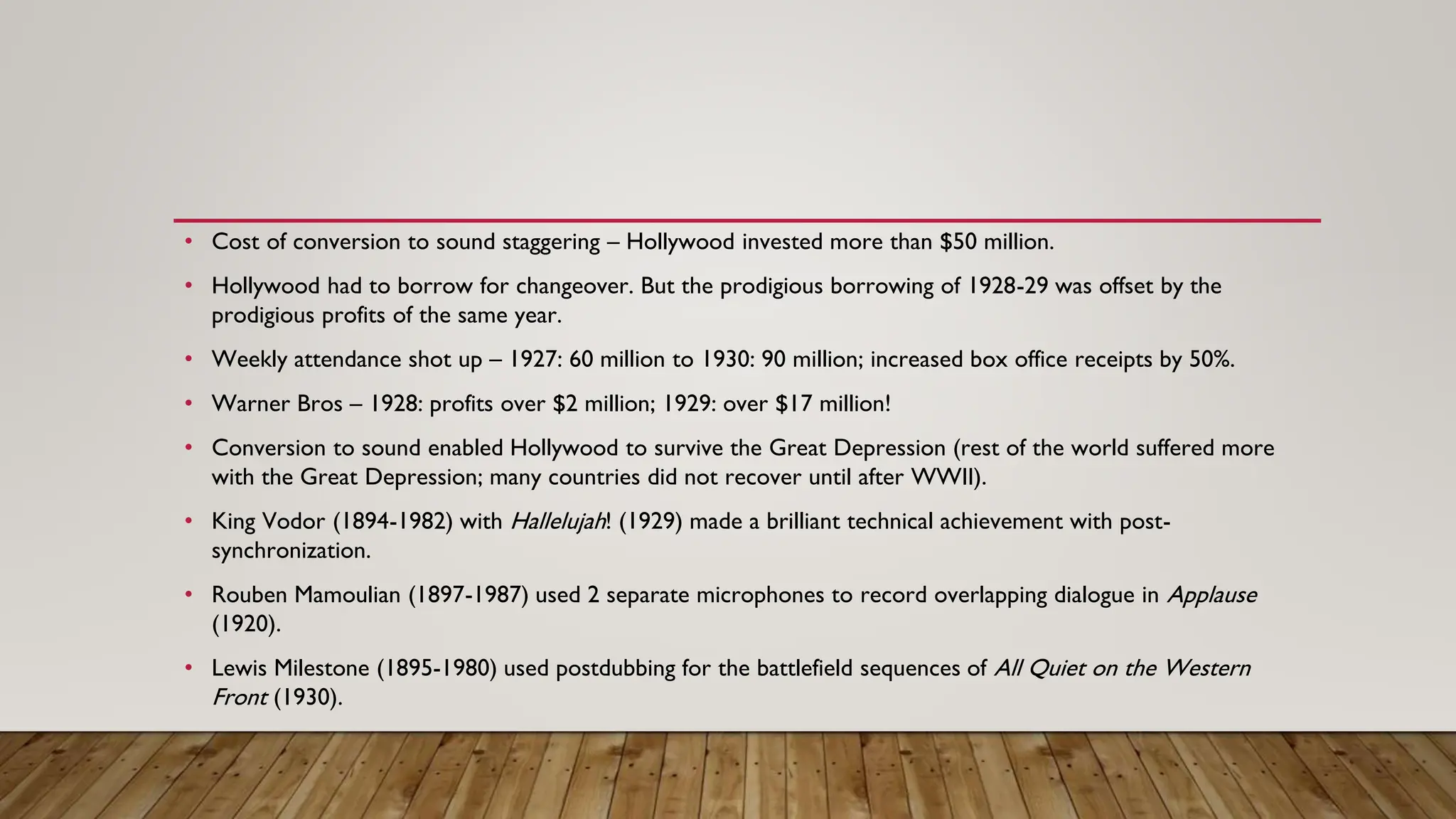 Lecture 5 - HOLLYWOOD IN THE TWENTIES (1).pptx