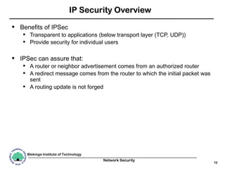 Lecture 5 ip security | PPT