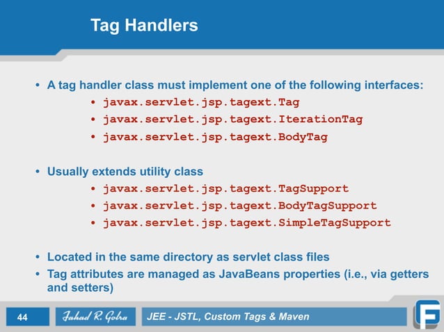 Lecture 5 JSTL, custom tags, maven | PDF