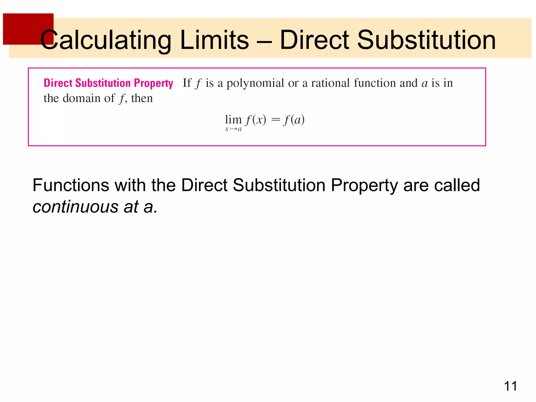 Lecture 5 limit laws | PPT
