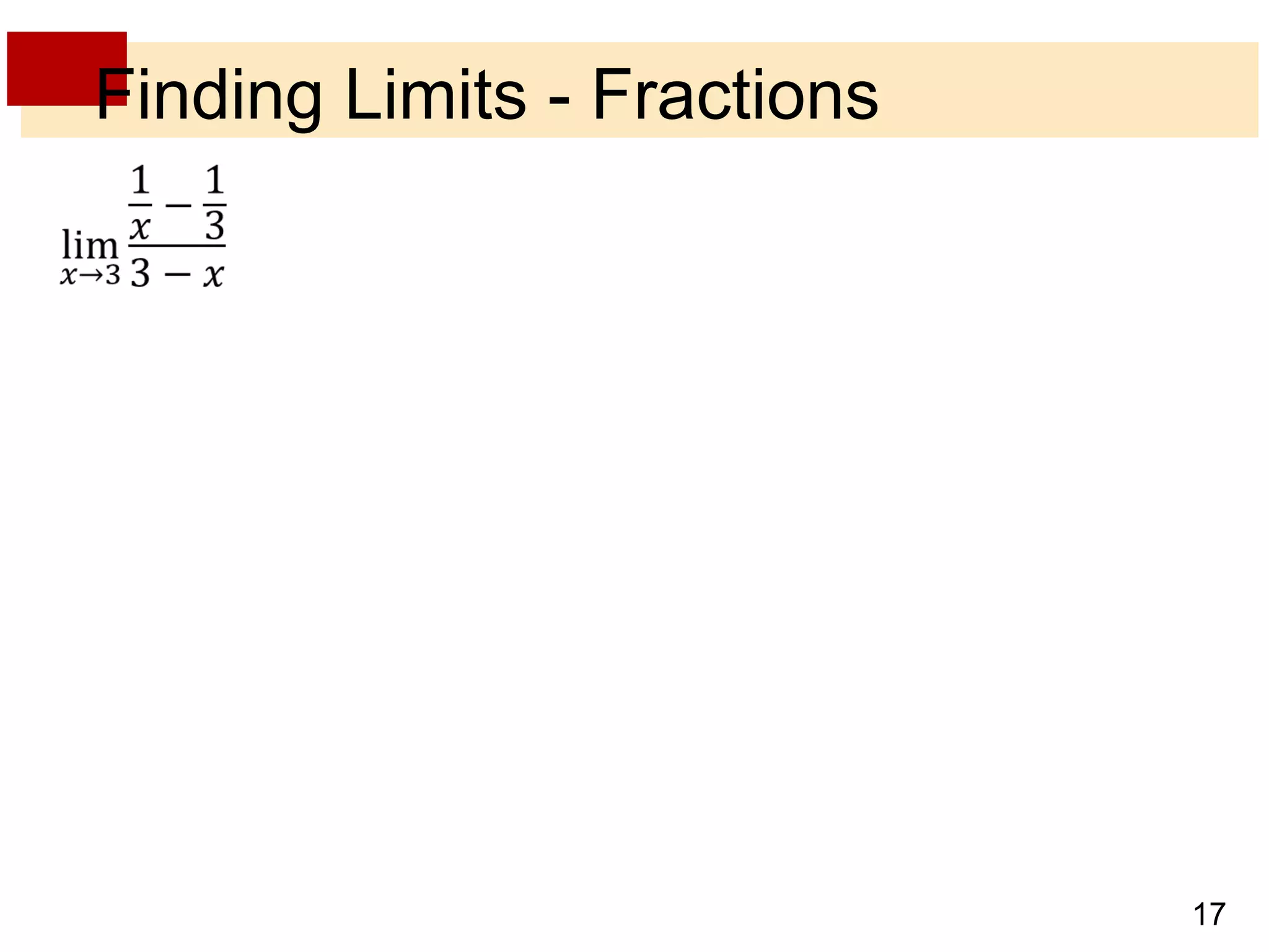 Lecture 5 limit laws | PPT