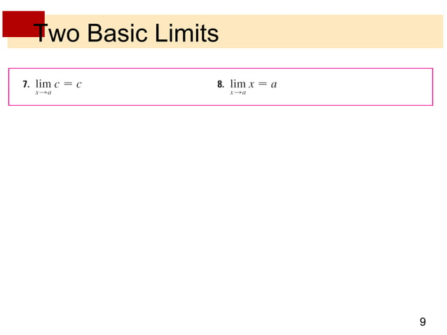 Lecture 5 limit laws | PPT | Physics | Science