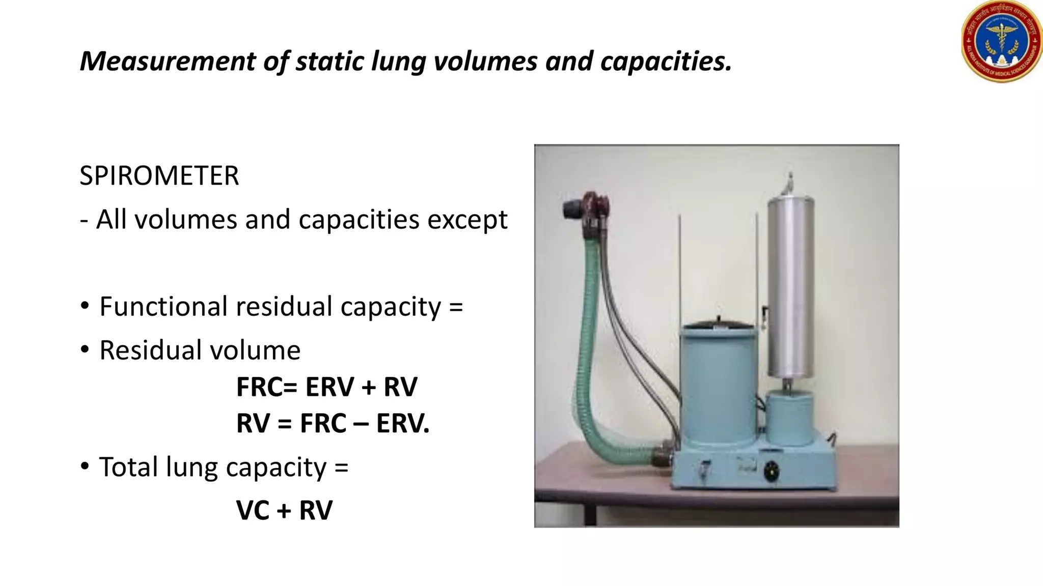 lecture 5/2023 - Respiratory Physiology - lung volume & capacities.pdf