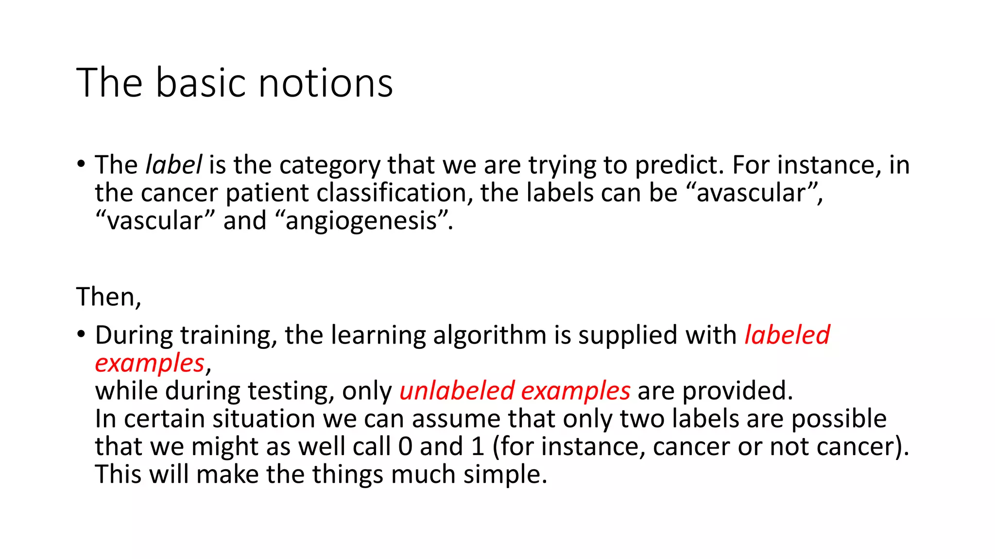 Lecture 5 machine learning updated | PPT