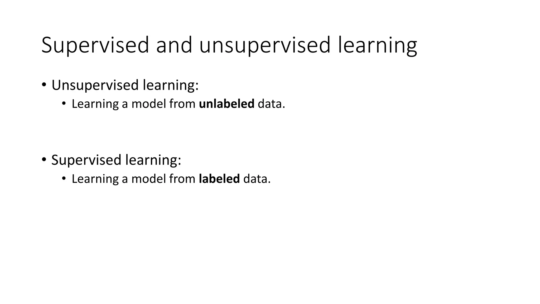 Lecture 5 machine learning updated | PPT