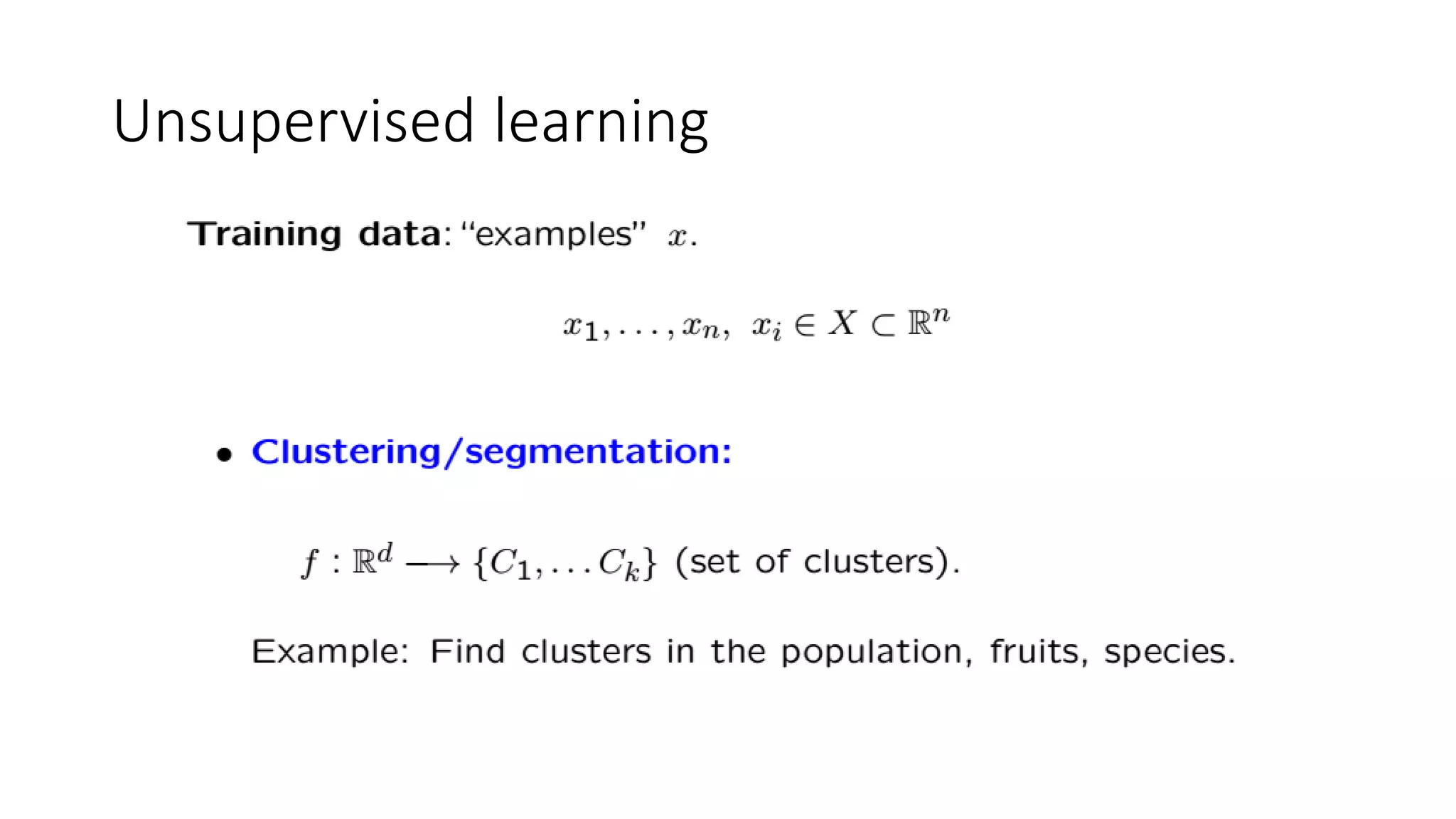 Lecture 5 machine learning updated | PPT