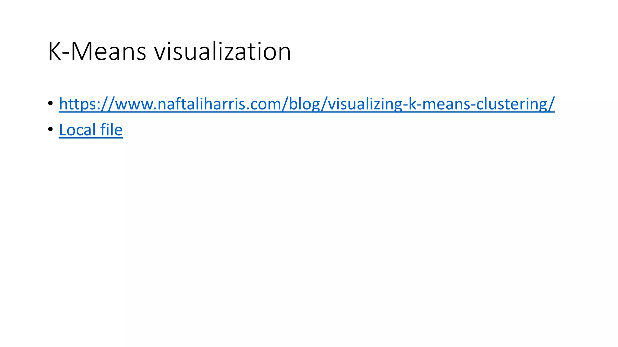 Lecture 5 machine learning updated | PPT