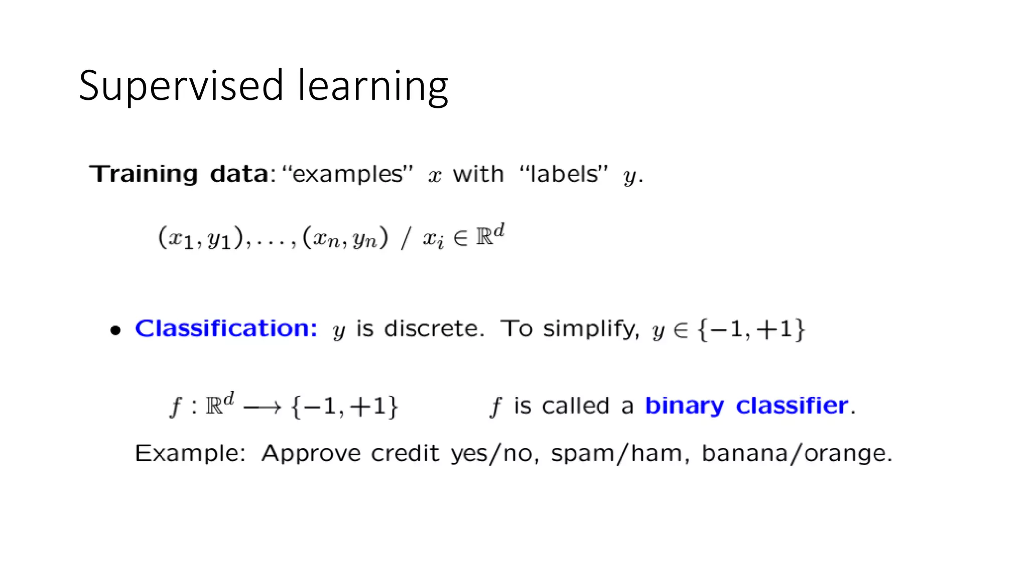 Lecture 5 machine learning updated | PPT